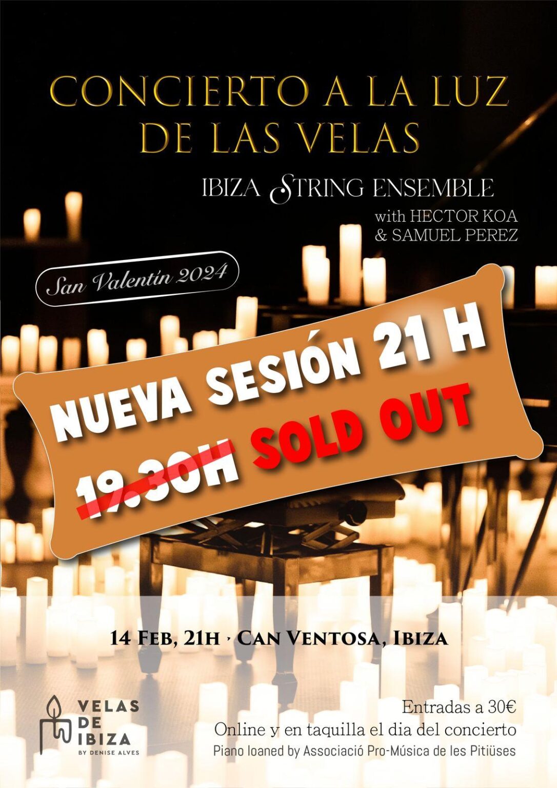 Ibiza: Kerzenschein-Konzert am Valentinstag - Ibiza Heute